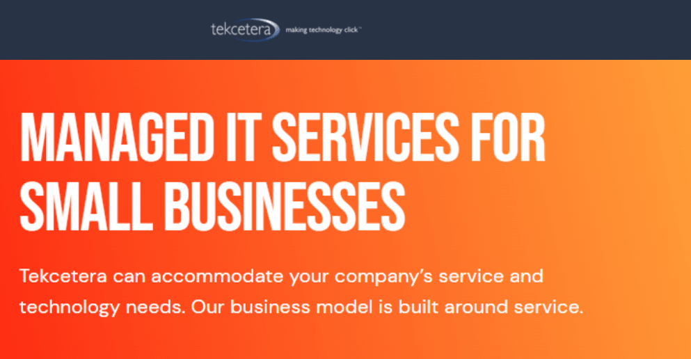 Tekcetera Inc - Managed IT Services for Small Businesses | Tekcetera Inc.